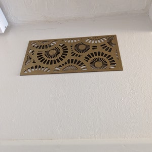 Radiator Cabinet Decorative Screening Radiator Grilles MDF 3mm and 6mm ...