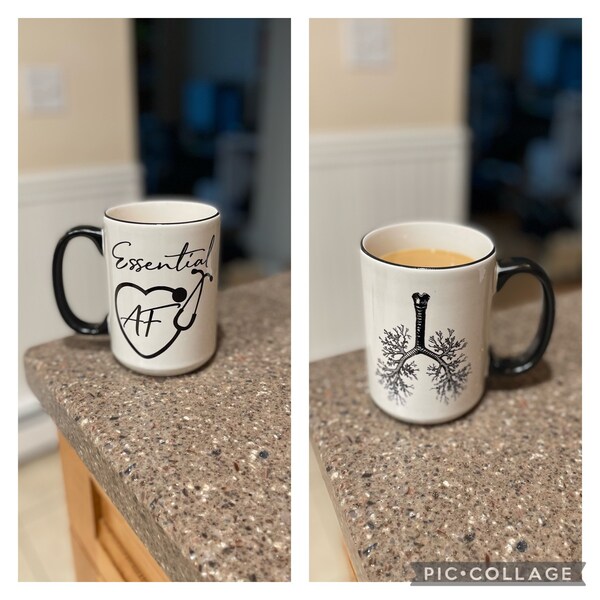 Essential AF Coffee Mug, Nurse Gift, Nurse Appreciation, First ...