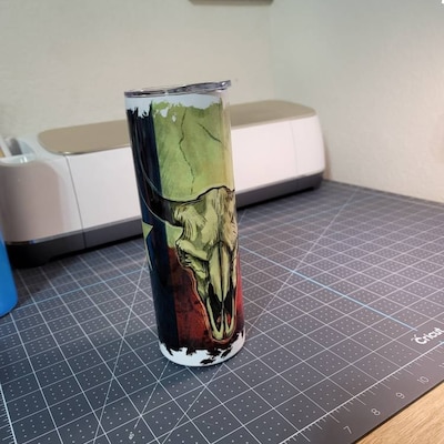 Distressed Bull Skull Texas Flag PNG Sublimation Design, Bull Skull ...