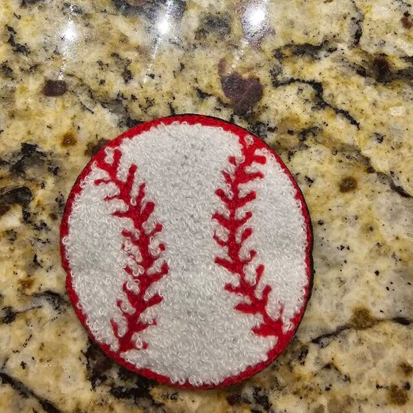 Sequin Baseball Softball Bats and Balls Patches - Ships From USA - Etsy
