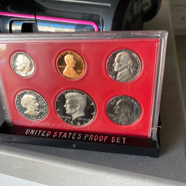 1968-S United States Mint Proof Set W/ Original Box Proof Coins Mint ...