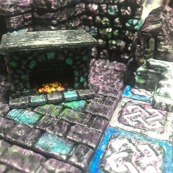 Dnd Fireplace 28 Mm - Etsy