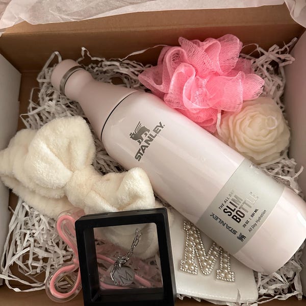 Custom Tumbler Gift Box Set Build A Box Gift Cup Gift Set Birthday Gift ...