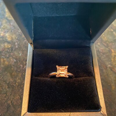 5.26ct Morganite Beryl Kite Cut Elongated Shield Shape Peach Morganite ...