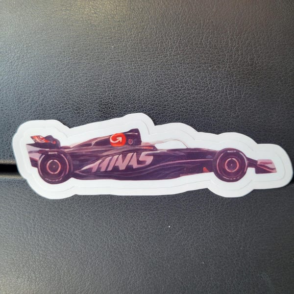 Ferrari F1 Car Sticker - Etsy