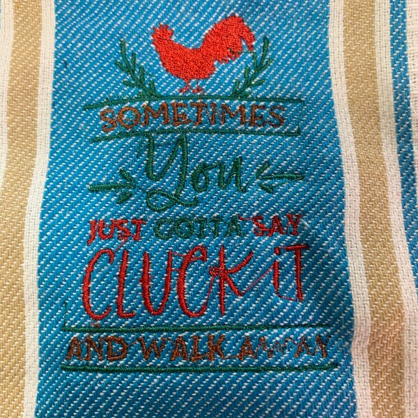 Cluck It - Machine Embroidery Design,embroidery Designs, Machine ...