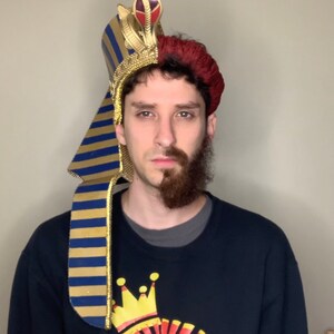 Egyptian Double Crown Pschent Crown Pharaoh Crown Egyptian | Etsy