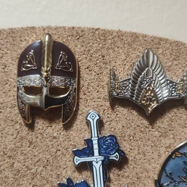 Night & Day Yin Yang Enamel Pin Set - Etsy