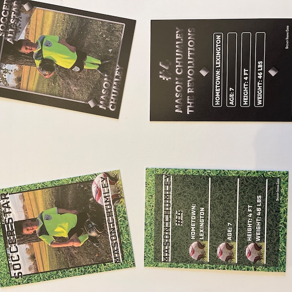 Baseball Trading Card • Custom Printed Trading Card • Personalized ...