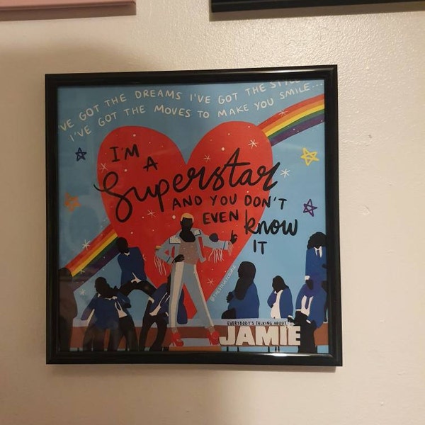 Musical Print Series - Everybody’s Talking About Jamie - Etsy