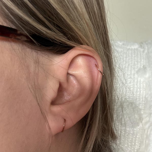 Titanium Leaf Ear Cuffs Nature Jewelry Cuff Earrings for Her Women Ear ...