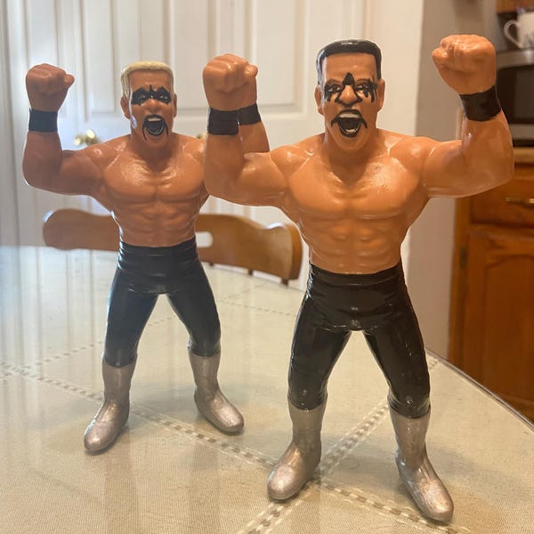 Hulk Hogan Black Card Series WWF LJN Inspired XOX Custom Rubber Type ...