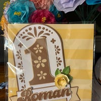 Cielito Lindo | Talavera Topper | Traditional Mexican Theme Cake Topper ...