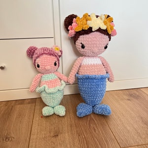 The Original Merbabies Amigurumi Pattern Crochet Merbaby - Etsy