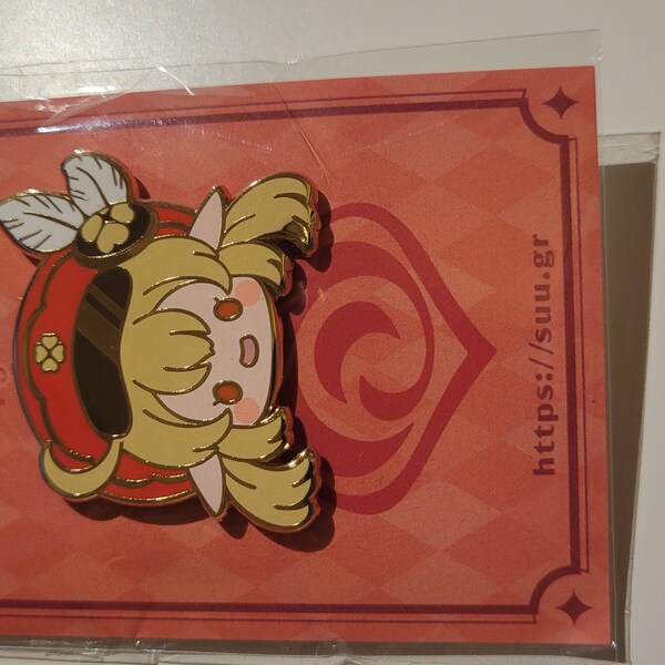 Genshin Impact Klee & Qiqi Hard Enamel Pin - Etsy