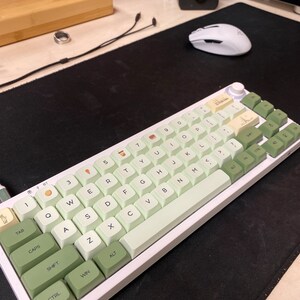 126pcs Purple Theme Keycap Set White Purple Colorway Keycap - Etsy