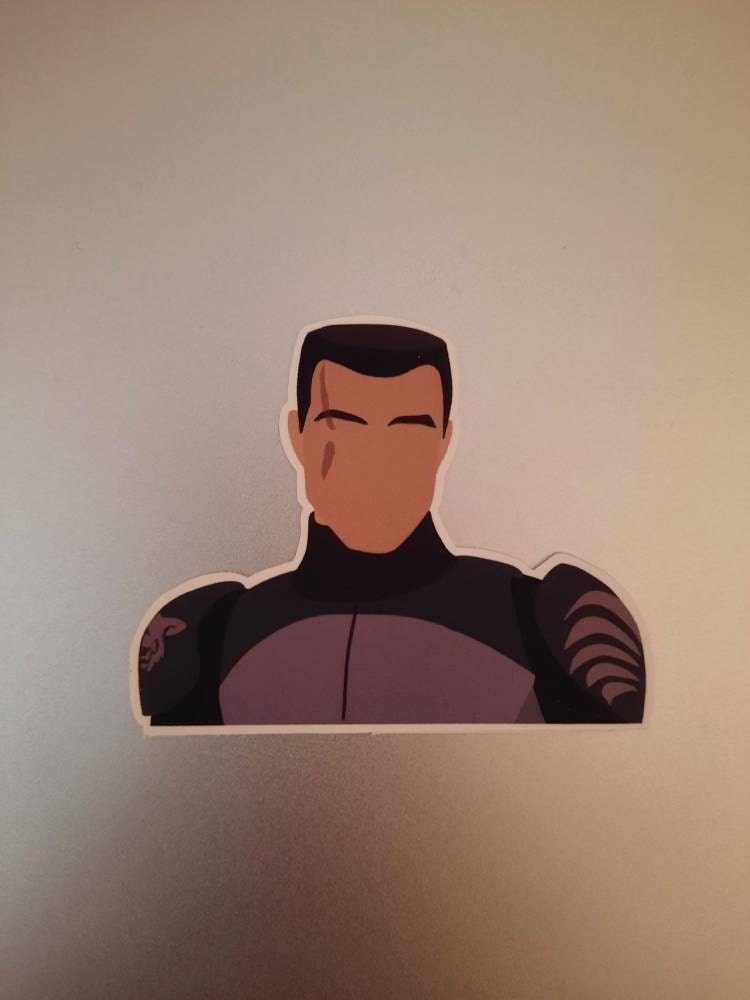 Commander Sticker | Etsy