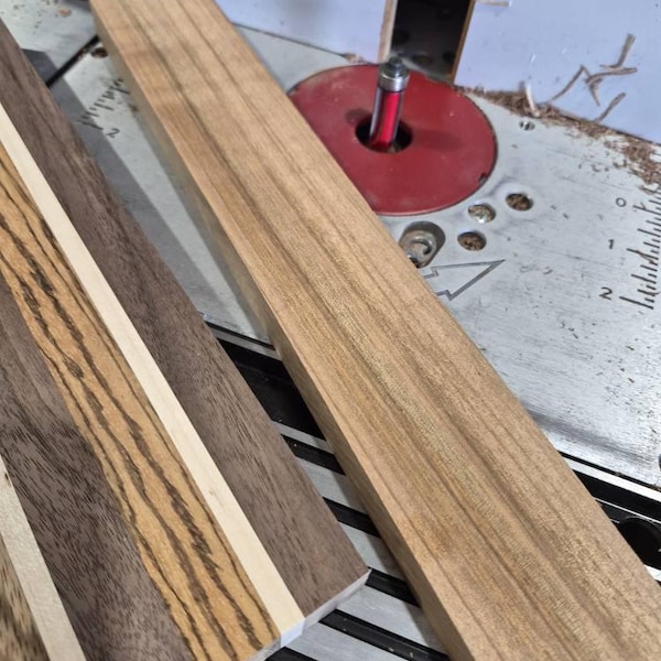 Zebrawood Solid Hardwood Unfinished for Crafts, DYI, Scroll Saw ...