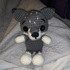 PATTERN: Wilson the Wolf Pup Crochet Wolf Pattern - Etsy