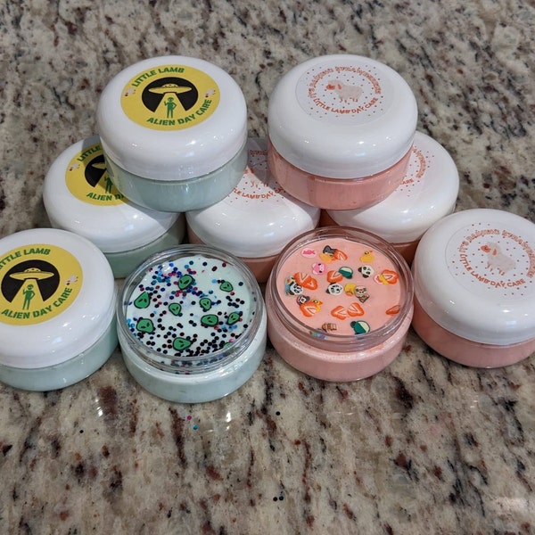 Create a Slime Your Choice of : Texture, Color, Sticker, Scent and Add ...