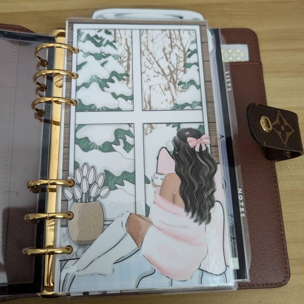 Pretty Pink Office Planner Dashboard for Your Pm Mm Gm Agendas ...