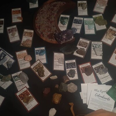 50 Different Rough Stones With Identification Cards the Best Starter ...