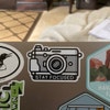 Stay Focused, Photography, Shoot Film, Waterproof Vinyl Sticker, UV ...