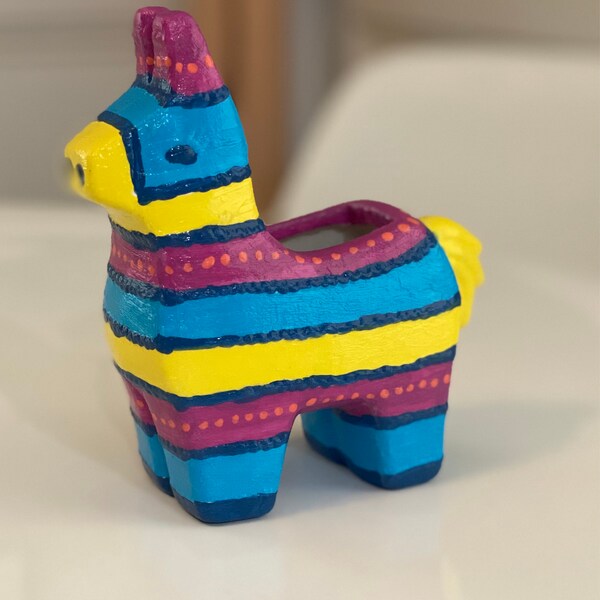 Llama Pinata Planter, DIY Pottery Painting Kit, Succulents Planter ...