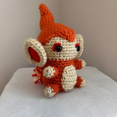 Chimchar Amigurumi Crochet Pattern - Etsy