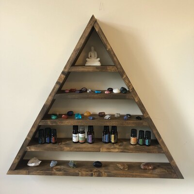 XXL Triangle Display, Wall Altar, Display Shelf, Altar, Large Triangle ...