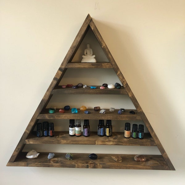 XXL Triangle Display, Wall Altar, Display Shelf, Altar, Large Triangle ...