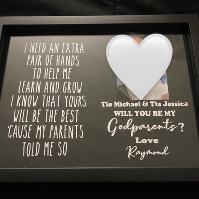 Godparents Proposal/godmother Proposal/godparent Proposal/baptism/first ...