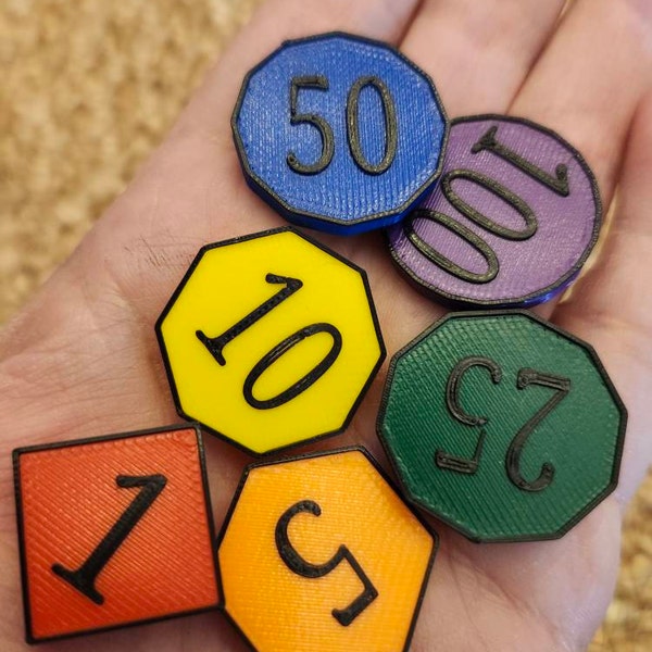 Bolt Action Token Set With Measuring Sticks and Objective Markers ...