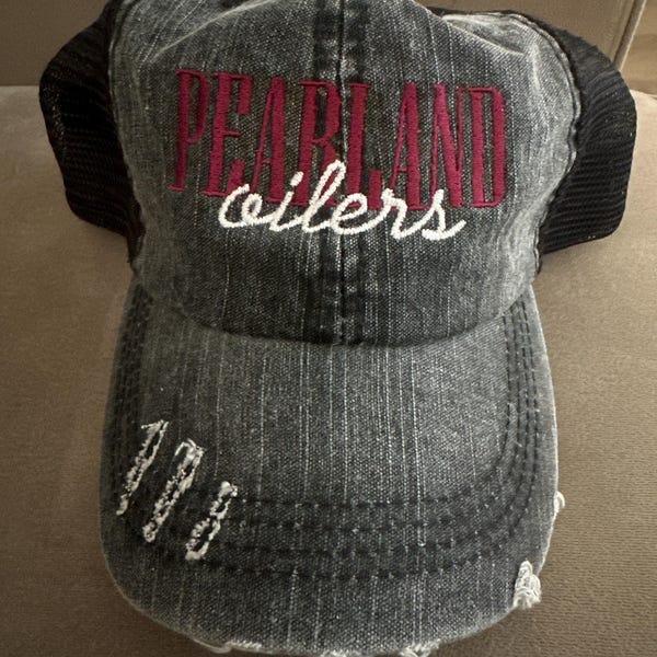 Custom Team Sports Hats, Distressed Hats for Moms, Snapback Hat for ...