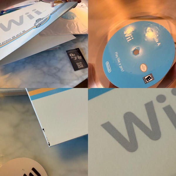 Wii Menu/wii Sports & Resort Nintendo Wii Soundtrack Vinyl Record - Etsy