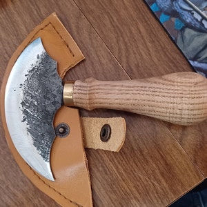 Hand Forged Spoon Knife Long Spoon Carving Knife Kuksa - Etsy