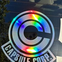 Vinyl Capsule Corp Logo Decal - Etsy UK