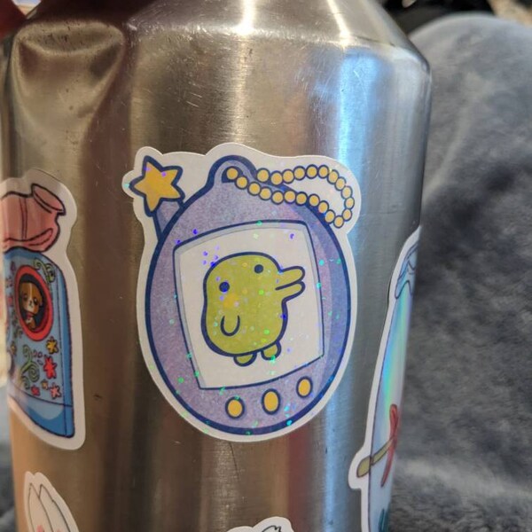 LPS Holographic Sticker Waterproof Vinyl Laptop Decals Pet Cat Dog ...