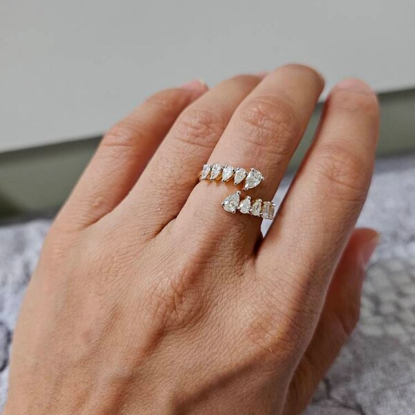 Natural Mix Shape Diamond Hoop Earrings, 18K White Gold Hoop, Classic ...