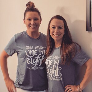 I am one in Eight IVF Shirt Infertility awareness ivf | Etsy