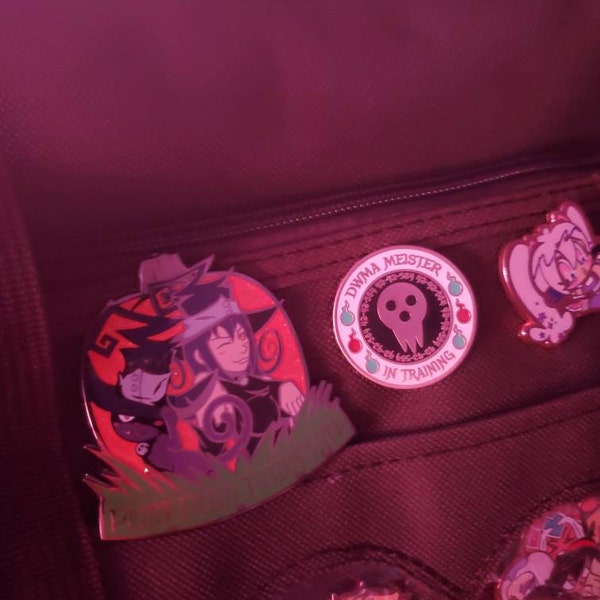 DWMA Weapon and Meister in Training Enamel Pins Soul Eater - Etsy