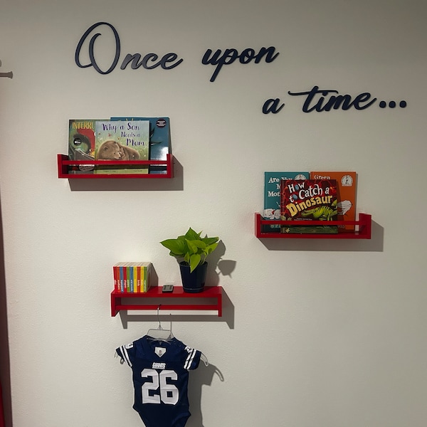 Once Upon A Time Wall Sign | Once Upon A Time Wall Sign Nursery Wall ...