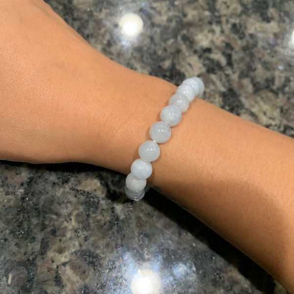 Celestite Bracelet | Spiritual Bracelet | Peace, Awareness, Rebirth ...
