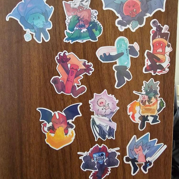Objectified Comic Stickers [fight or Flight Collection] - Etsy