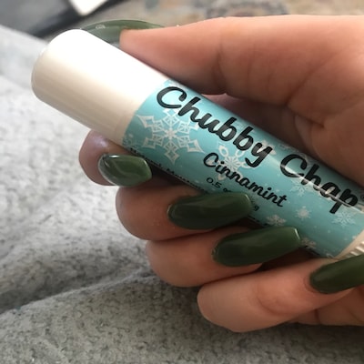 Chubby Chap GIANT .5 Oz Natural Lip Balm, Buttercream Vanilla - Etsy