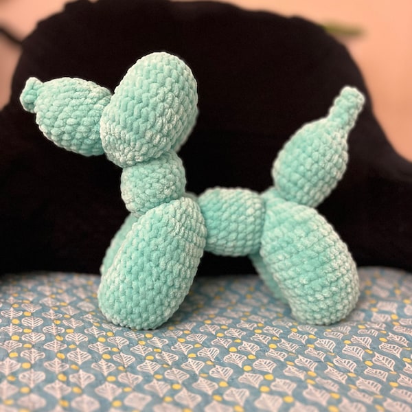 Balloon Dog Crochet Pattern - Instant Download - Beginner Friendly ...