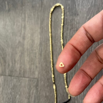 Faceted Gold Triangle Heishi Beads 4mm: Metal Spacer Beads Ethnic Metal ...