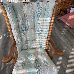 Wingback Rocker/ 4 Post Rocker/glider Cushions/rocker Cushions/ Rocking ...