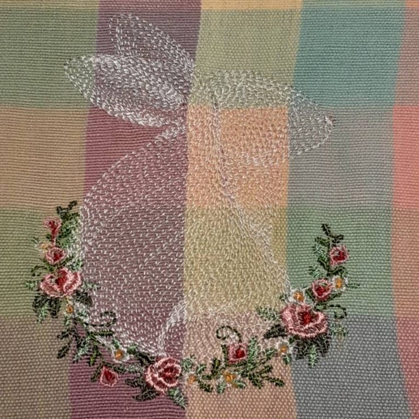 The Beauty of Whitework - Bunny - Machine Embroidery Designs Instant ...