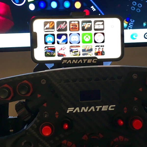 Universal Phone/tablet Mount for All Fanatec Wheelbases - Etsy